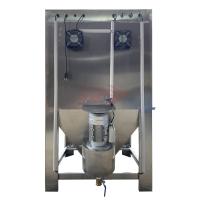 China Wet Sandblasting Cabinet Vapor Blasting Machine for Descaling / Stripping for sale