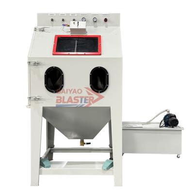 China Vapor Cleaning Wet Sandblasting Machine for Closed Loop System for sale