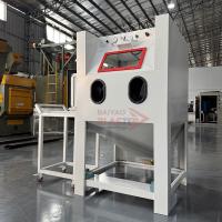 China Turntable Wet Sand Blasting Machines Dust Free Sandblasting Machine for sale