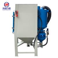 China Automatic Rolling Basket Sandblasting Machine For Bakelite Skeleton Deburring for sale