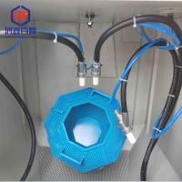 China Automatic Rolling Basket Sandblasting Machine For Bakelite Skeleton Deburring for sale