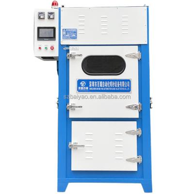 China Deflashing Sandblasting Cabinet With Dust Collector Burr Sandblaster Plastic for sale