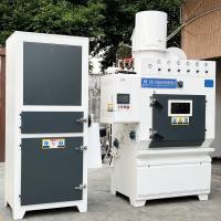 China Automatic Sand Blasting Machine with Rubber Belt Track for sale