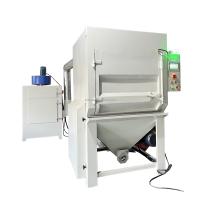 China Automatic Shot Blasting Machine For Car Wheel Rims 7.5kw for sale