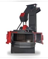China Wheel Shot Blasting Machine Rotary Table Shot Blast Machine for sale