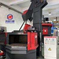 China Wheel Shot Blasting Machine Rotary Table Shot Blast Machine for sale