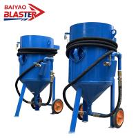 China High Pressure Portable Sand Blasting Machine Mobile Outdoor for sale