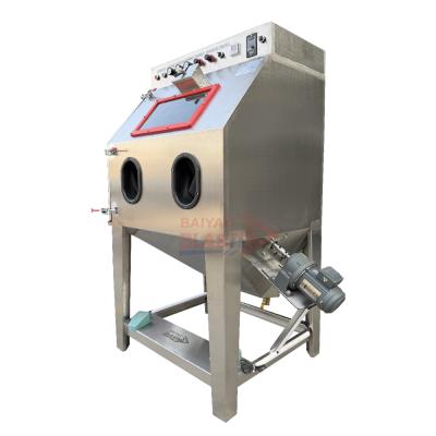 China Small Automatic Wet Vapor Blasting Machine For Batch Hardware Parts Processing for sale