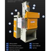China Small Parts Shot Blasting Machine Automatic Shot Blasting Cleaning Machine for sale