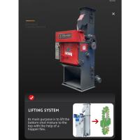 China Small Parts Shot Blasting Machine Automatic Shot Blasting Cleaning Machine for sale