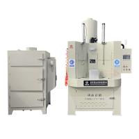 China Multi-station Turntable Auto Sand Blaster for Die Castings Automatic Sand Blasting Machine for sale
