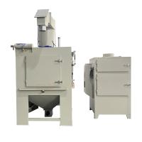 China Multi-station Turntable Auto Sand Blaster for Die Castings Automatic Sand Blasting Machine for sale
