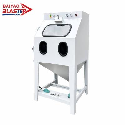 China BY-9080-W Dustless Sandblasting Cabinet 9080, Eco-Friendly Aqua Blasting Equipment for Clean Workshop for sale