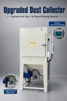 China Automatic Conveyor Sandblasting Machine 16 Guns Dust Collector System With explosion-proof rotary Airlock Value for sale