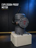 China Automatic Sand Blasting Machine Explosion-proof Dustless Rotary Table Sandblaster for Metal Surface Finishing for sale