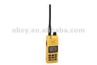 China Handheld GMDSS Wireless Portable Marine VHF Radio Walkie Talkie with MSDS Certificate for sale
