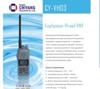China PORTABLE Fire Fighting Handheld VHF Transceiver Radio Walkie Talkie for Communication for sale