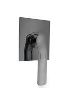 China Single lever concealed in-wall bath or shower mixer bathroom gun metal brass tap faucet OEM for sale