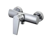 China Single lever bath or shower mixer bathroom chrome brass tap faucet cold and hot OEM for sale