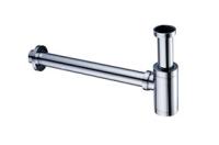 China Lavatory Siphon Bathroom Wash Basin Drainage Chrome OEM for sale