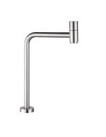 China High Long Spout Single Deck Mounted Faucet OEM SUS304 Bibcock for sale