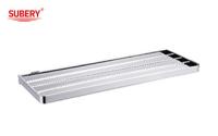 China Brass single towel bar shelf bar bathroom high quality chrome color OEM nobel brass installation mounting piece for sale