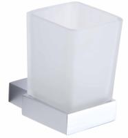 China Stainless Steel Bathroom Accessories Single Tumbler Cup Holder for sale