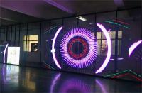 China P3.97-7.81 LED Video Wall Display Rental Transparent Full Color for sale
