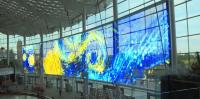 China 3840Hz SDK High Resolution Screens , Multifunctional LED Curtain Wall for sale