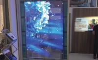 China P2.6-5.2 HD Transparent LED Display Panel 2500nits Hanging Installation for sale