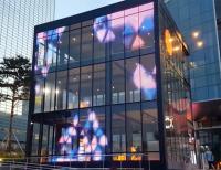 China Transparent LED Display Panel P2.84 P3.91 P7.81 Wall Mounted Waterproof 1000x500mm for sale