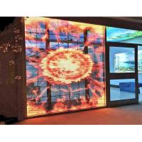 China Transparent LED Display Panel P2.84 P3.91 P7.81 Wall Mounted Waterproof 1000x500mm for sale