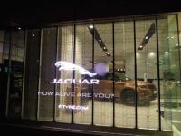 China Transparent LED Display Window Screen Waterproof 500x1000mm SDK Front Service for sale