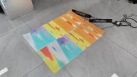 China P6 P10 Transparent LED Display Panel Flexible Full Color For Indoor for sale
