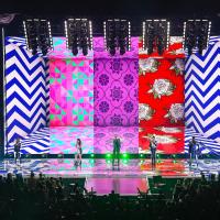 China 64x64 Stage LED Panel Screen Rental Multipurpose Full Color P3.91mm for sale