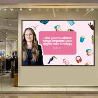 China Full Color Outdoor LED Display Screen Cabinet 500x1000mm P4.81 3840Hz for sale