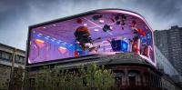 China Outdoor Advertising LED Screen SMD1921 P4.81 Pixel Pitch 4.81mm 500x1000mm Cabinet for sale