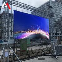 China P6 Outdoor LED Display Screen 240x240mm 6000cd/m2 High Brightness for Advertising for sale