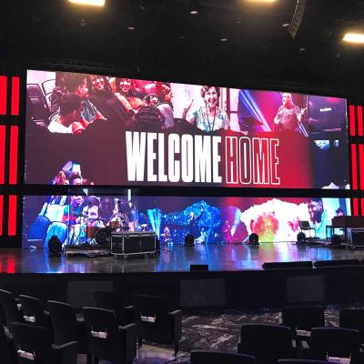 China P4mm Triangle Creative LED Video Wall Display Screen 700cd/m² Indoor Full Color for sale