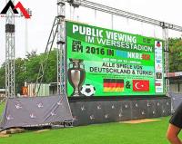 China LED Digital Video Wall Display Panels Mobile HD Outdoor P4 Lightweight for sale