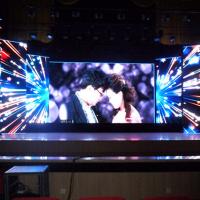China Stable RGB LED Wall Screen Display Indoor Ultra Thin Fixed P2 for sale