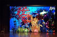 China Stable RGB LED Wall Screen Display Indoor Ultra Thin Fixed P2 for sale
