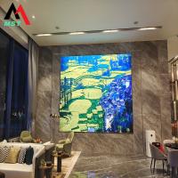 China Indoor LED Display Screen P3.91 SMD2121 Full Color 250x250mm Module 500x500mm Cabinet for sale
