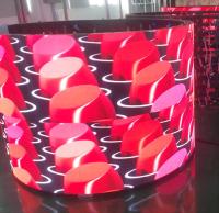 China P4 Flexible LED Video Wall Display Moistureproof For Advertising for sale