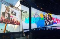 China Outdoor Flexible LED Display Screen 4mm Pixel Pitch Multicolor for sale