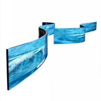 China P2.5mm Flexible LED Display Screen Round Shape Cylinder Column 3840Hz for sale
