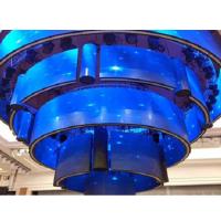 China P2.5mm Flexible LED Display Screen Round Shape Cylinder Column 3840Hz for sale