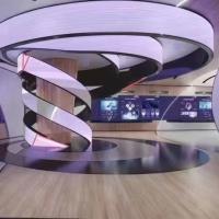China Circular Thin Flexible LED Display Screen P1.8 P2 P2.5 P3 Full Color for sale