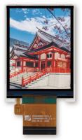 China 2.4 Inch TN TFT LCD Display 240x320 Resolution 300cd/m² Brightness for Industrial and Smart Home Applications for sale