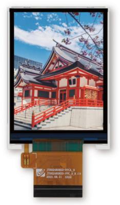 China 2.4 Inch TN TFT LCD Display 240x320 Resolution 300cd/m² Brightness for Industrial and Smart Home Applications for sale